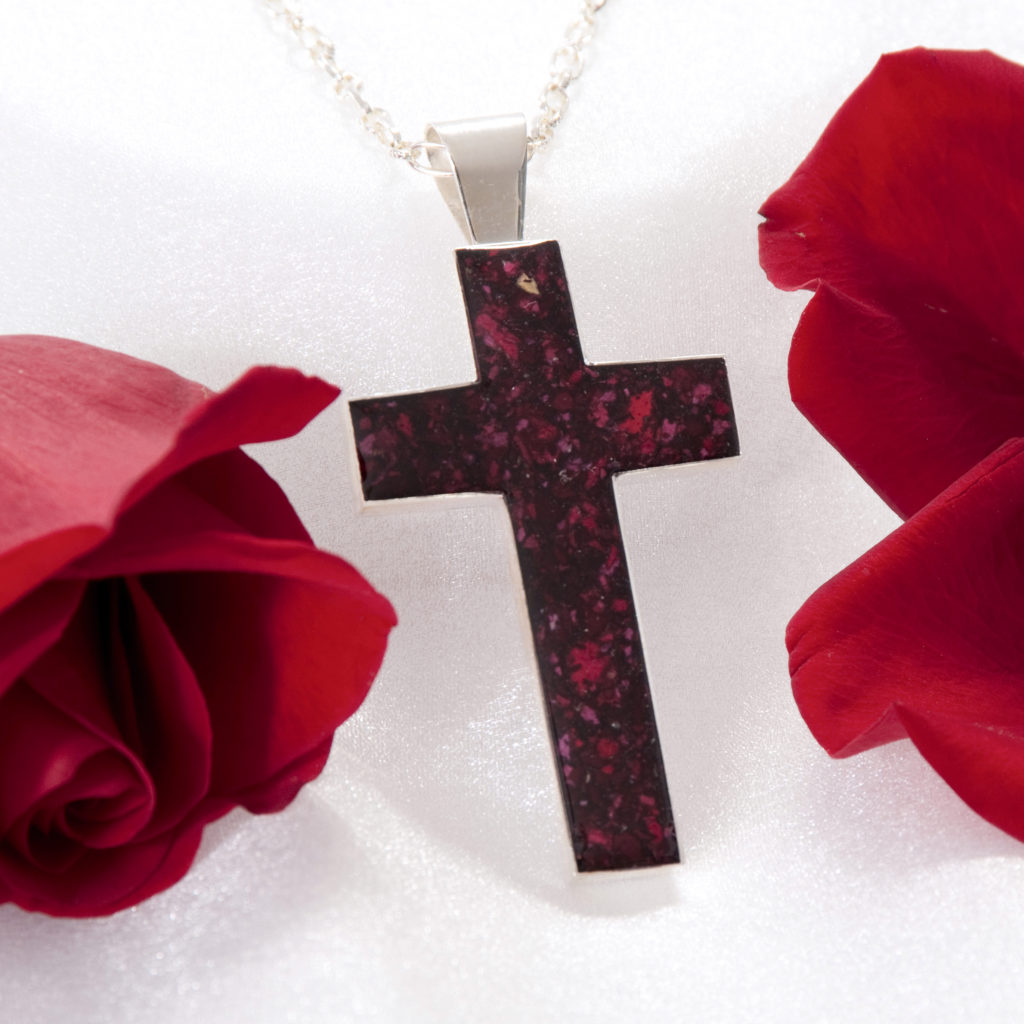 Hanging Cross – Rose Keepsakes